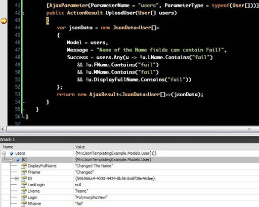 Polymorphic View Using The Aspnet Mvc Framework As A Json Service Provider For Richer Web